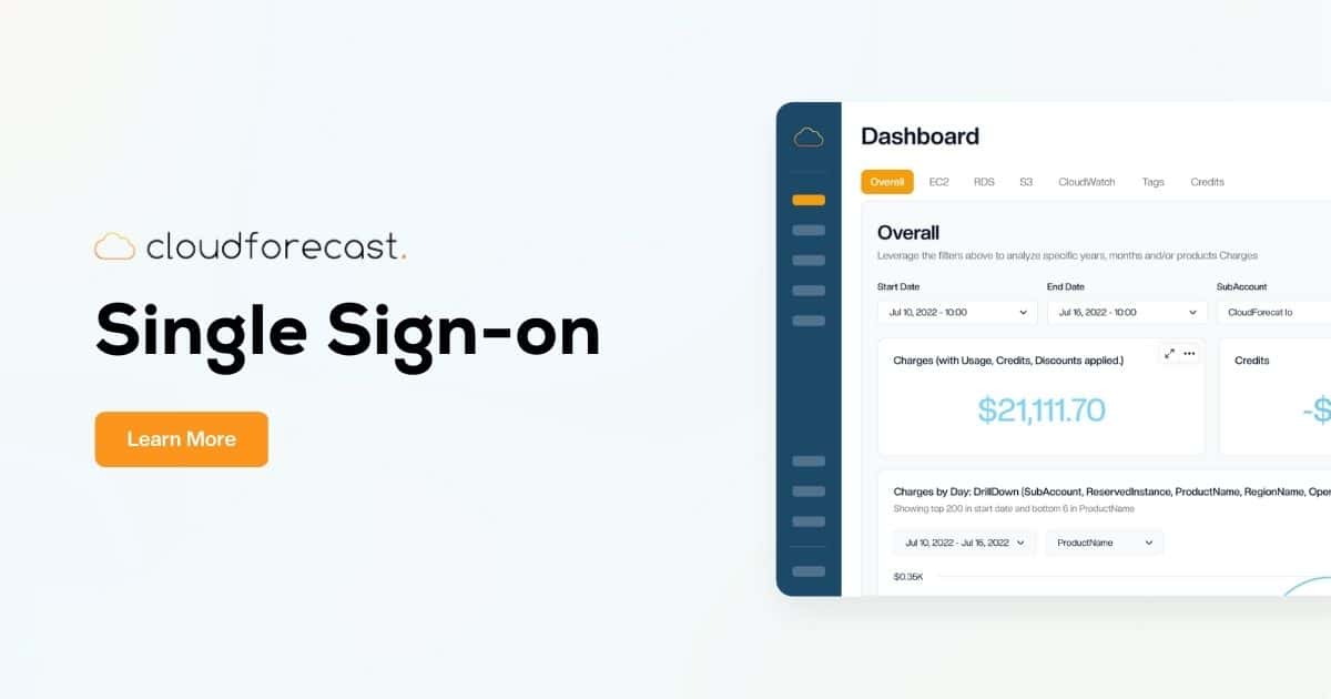 Single Sign-on | CloudForecast