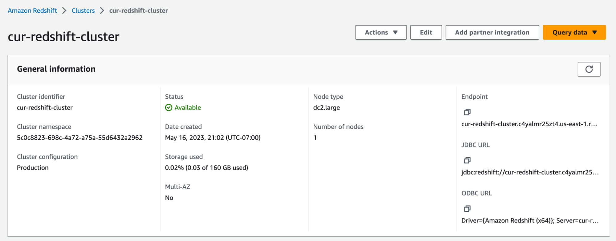Using Amazon Redshift With CUR | CloudForecast