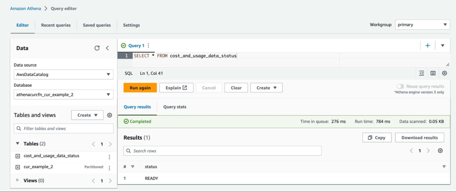 Using Aws Athena With Cost And Usage Reports Cloudforecast